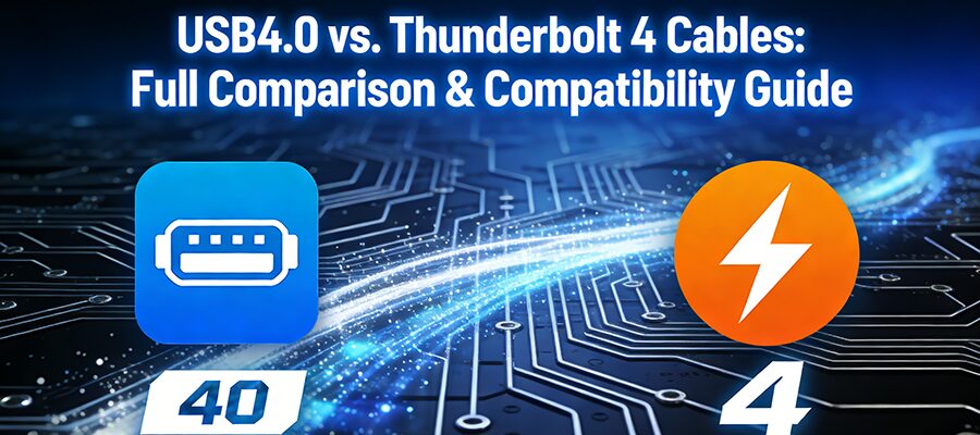 USB4.0 vs. Thunderbolt 4 Cables: What’s the Difference? - Foyun Cables