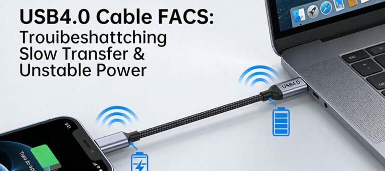USB4.0 Cable FAQs: Fix Slow Transfer & Unstable Power - Foyun Cables