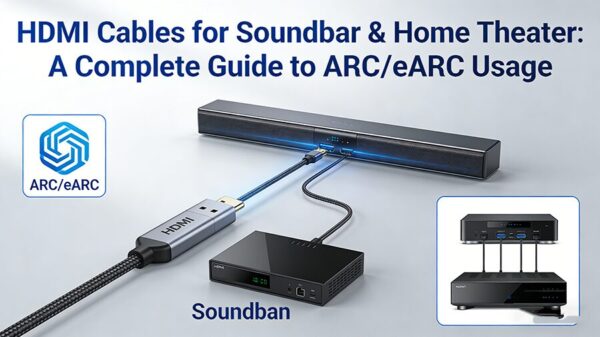 HDMI Cables for Soundbar: How to Use ARC & eARC Correctly - Foyun Cables