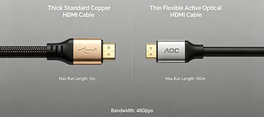 Long-Distance AV Cables: Home Theater Wiring & Anti-Interference Solutions